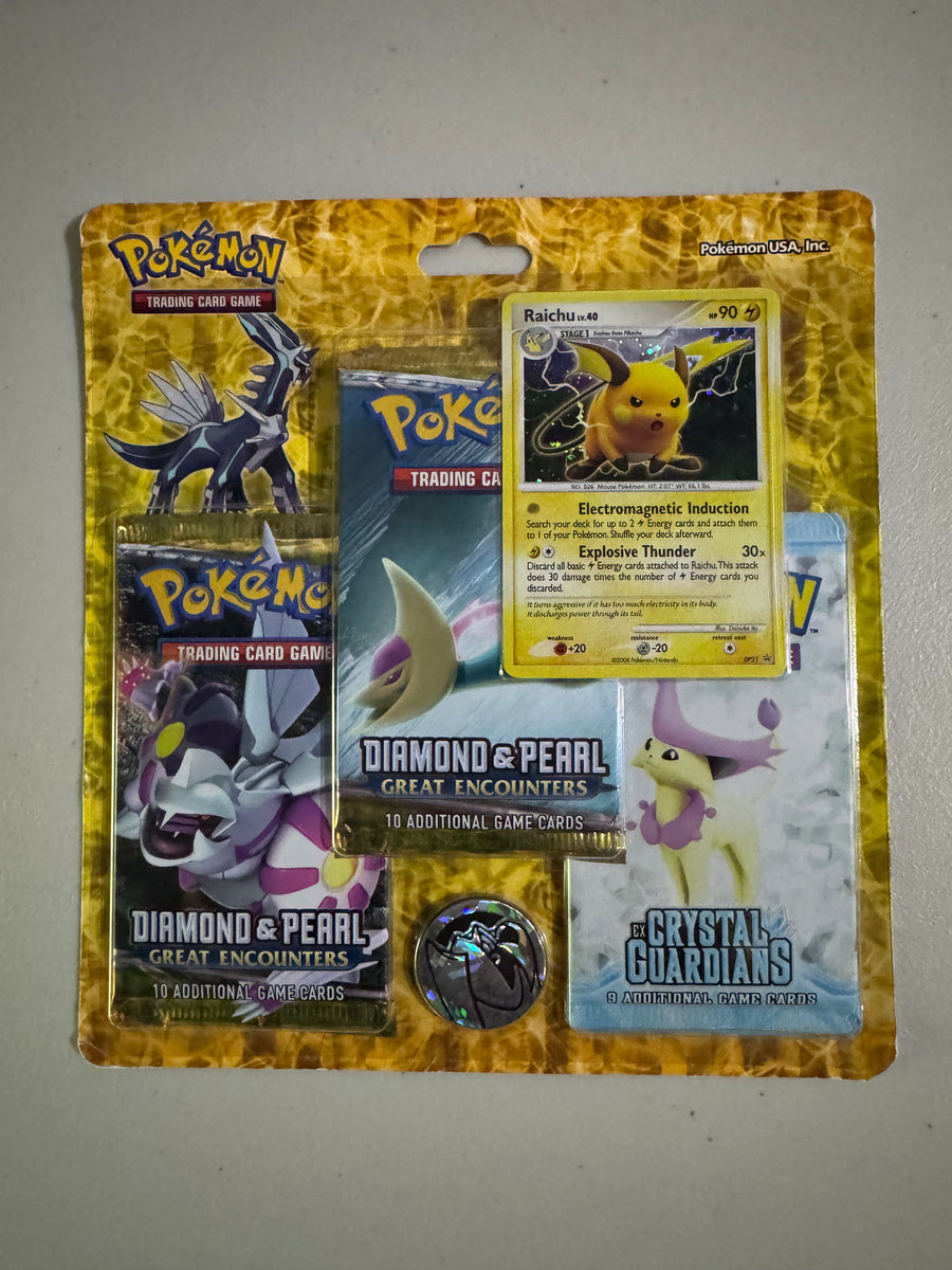 Pokemon TCG: EX Crystal Guardians and two Diamond and Pearl Great Enco ...