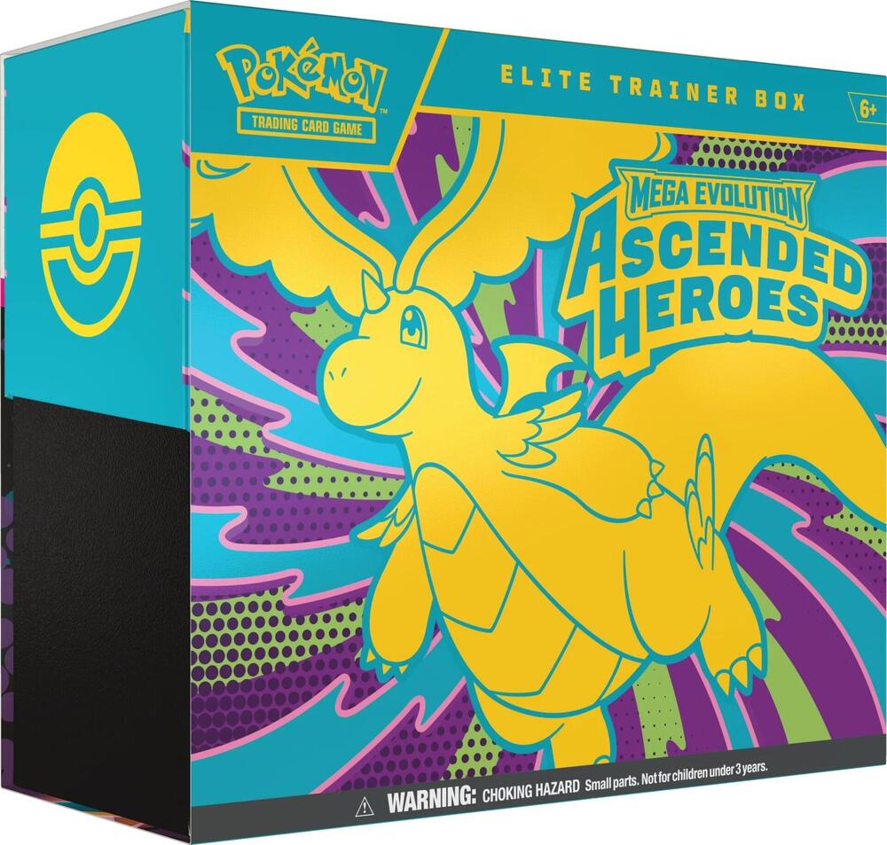 Pokémon TCG: Ascended Heroes Elite Trainer Box – Baker Breaks