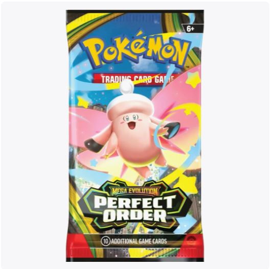 Pokémon TCG: Perfect Order (ME03) Booster Pack – Baker Breaks